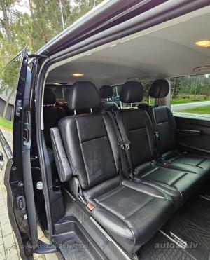 Melns Mercedes-Benz Vito 2016 Tallina, ar dzinēja tilpumu 2.10 L un nobraukumu 203 tūkst. km par 24900 €, foto 7 vietnē AUTOMOTO.COM.LV