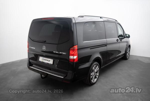 Black Mercedes-Benz Vito 2016 in Tallinn, with an engine capacity of 2.10 L and mileage of 243 thousand km for 22999 €, photo 4 on AUTOMOTO.COM.LV