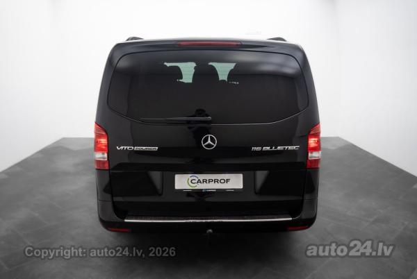 Black Mercedes-Benz Vito 2016 in Tallinn, with an engine capacity of 2.10 L and mileage of 243 thousand km for 22999 €, photo 5 on AUTOMOTO.COM.LV