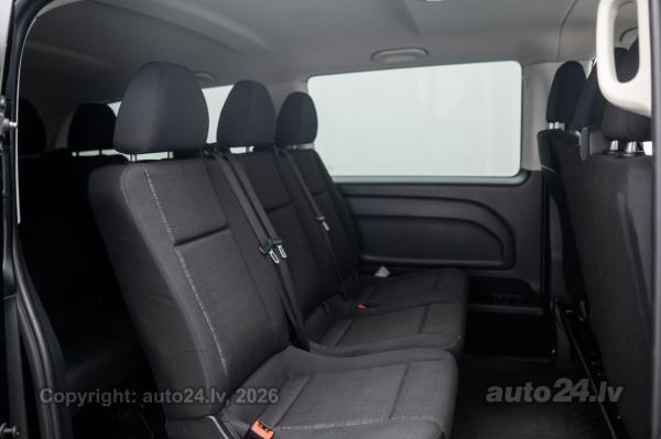 Black Mercedes-Benz Vito 2016 in Tallinn, with an engine capacity of 2.10 L and mileage of 243 thousand km for 22999 €, photo 9 on AUTOMOTO.COM.LV