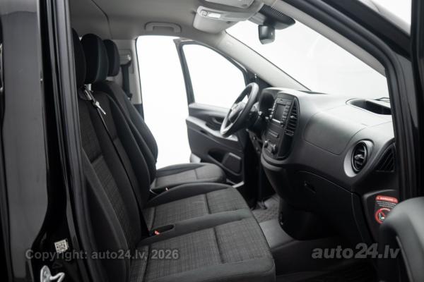 Black Mercedes-Benz Vito 2016 in Tallinn, with an engine capacity of 2.10 L and mileage of 243 thousand km for 22999 €, photo 10 on AUTOMOTO.COM.LV