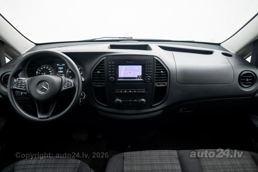 Melns Mercedes-Benz Vito 2016 Tallina, ar dzinēja tilpumu 2.10 L un nobraukumu 243 tūkst. km par 22999 €, foto 13 vietnē AUTOMOTO.COM.LV