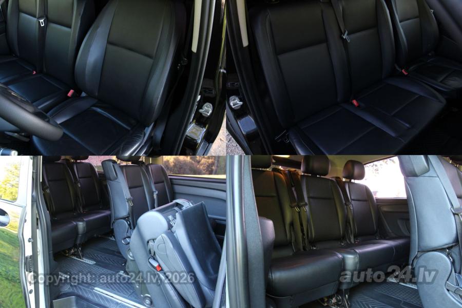 Melns Mercedes-Benz Vito 2016 Tallina, ar dzinēja tilpumu 2.10 L un nobraukumu 326 tūkst. km par 22500 €, foto 17 vietnē AUTOMOTO.COM.LV