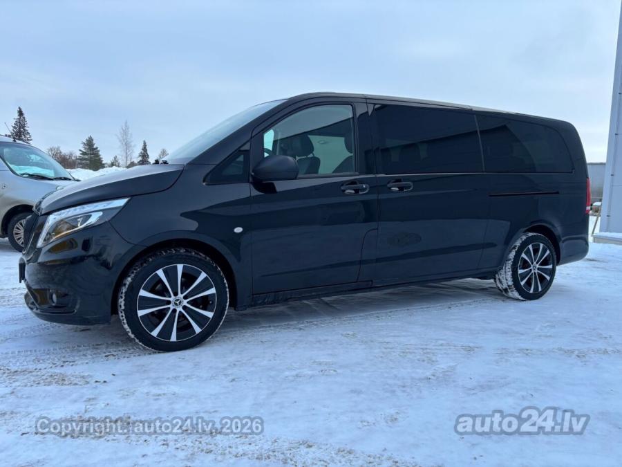 Black Mercedes-Benz Vito 2019 in Viljandi, with an engine capacity of 2.00 L and mileage of 280 thousand km for 25999 €, photo 5 on AUTOMOTO.COM.LV