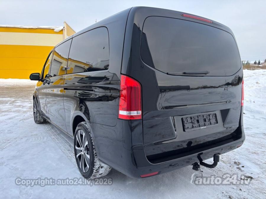 Black Mercedes-Benz Vito 2019 in Viljandi, with an engine capacity of 2.00 L and mileage of 280 thousand km for 25999 €, photo 6 on AUTOMOTO.COM.LV