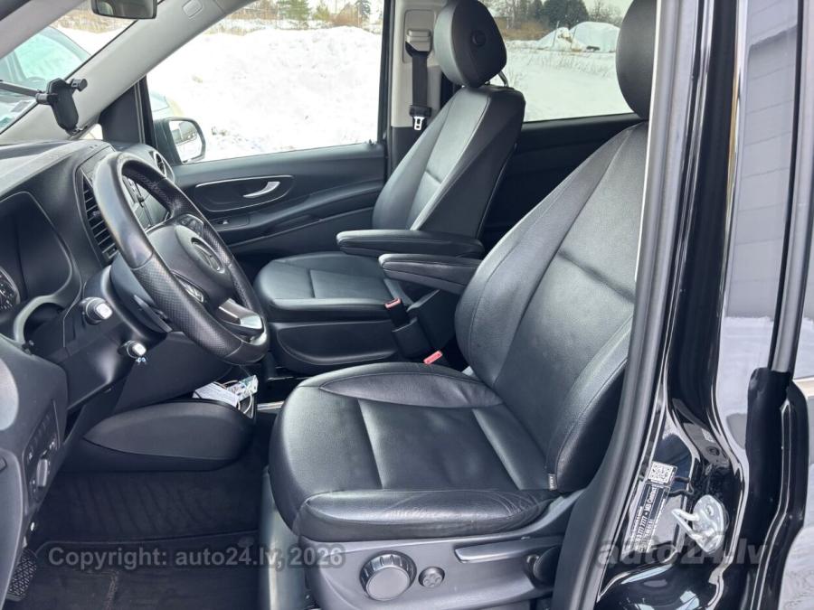 Black Mercedes-Benz Vito 2019 in Viljandi, with an engine capacity of 2.00 L and mileage of 280 thousand km for 25999 €, photo 11 on AUTOMOTO.COM.LV