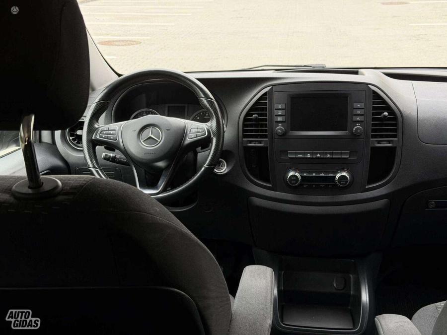 Black Mercedes-Benz Vito 2020 in Vilnius, with an engine capacity of 1.90 L and mileage of 323 thousand km for 17950 €, photo 17 on AUTOMOTO.COM.LV