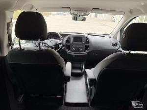 Black Mercedes-Benz Vito 2020 in Vilnius, with an engine capacity of 1.90 L and mileage of 323 thousand km for 17950 €, photo 18 on AUTOMOTO.COM.LV