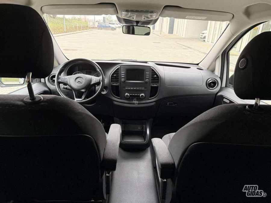 Black Mercedes-Benz Vito 2020 in Vilnius, with an engine capacity of 1.90 L and mileage of 323 thousand km for 17950 €, photo 19 on AUTOMOTO.COM.LV