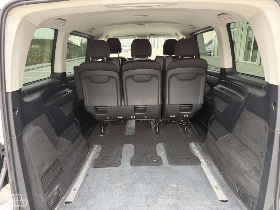 Black Mercedes-Benz Vito 2020 in Vilnius, with an engine capacity of 1.90 L and mileage of 323 thousand km for 17950 €, photo 20 on AUTOMOTO.COM.LV