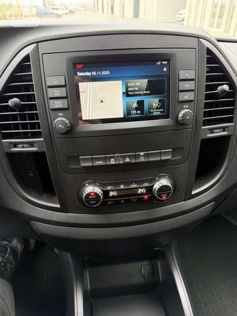 Black Mercedes-Benz Vito 2020 in Vilnius, with an engine capacity of 1.90 L and mileage of 323 thousand km for 17950 €, photo 30 on AUTOMOTO.COM.LV