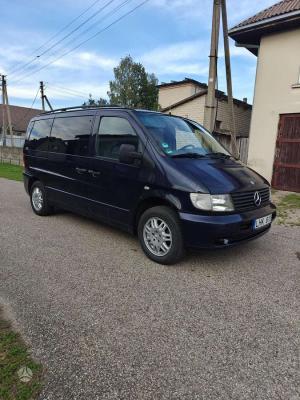 Zils Mercedes-Benz Vito 2002 Marijampole, ar dzinēja tilpumu 2.15 L un nobraukumu 258 tūkst. km par 3350 €, foto  vietnē AUTOMOTO.COM.LV