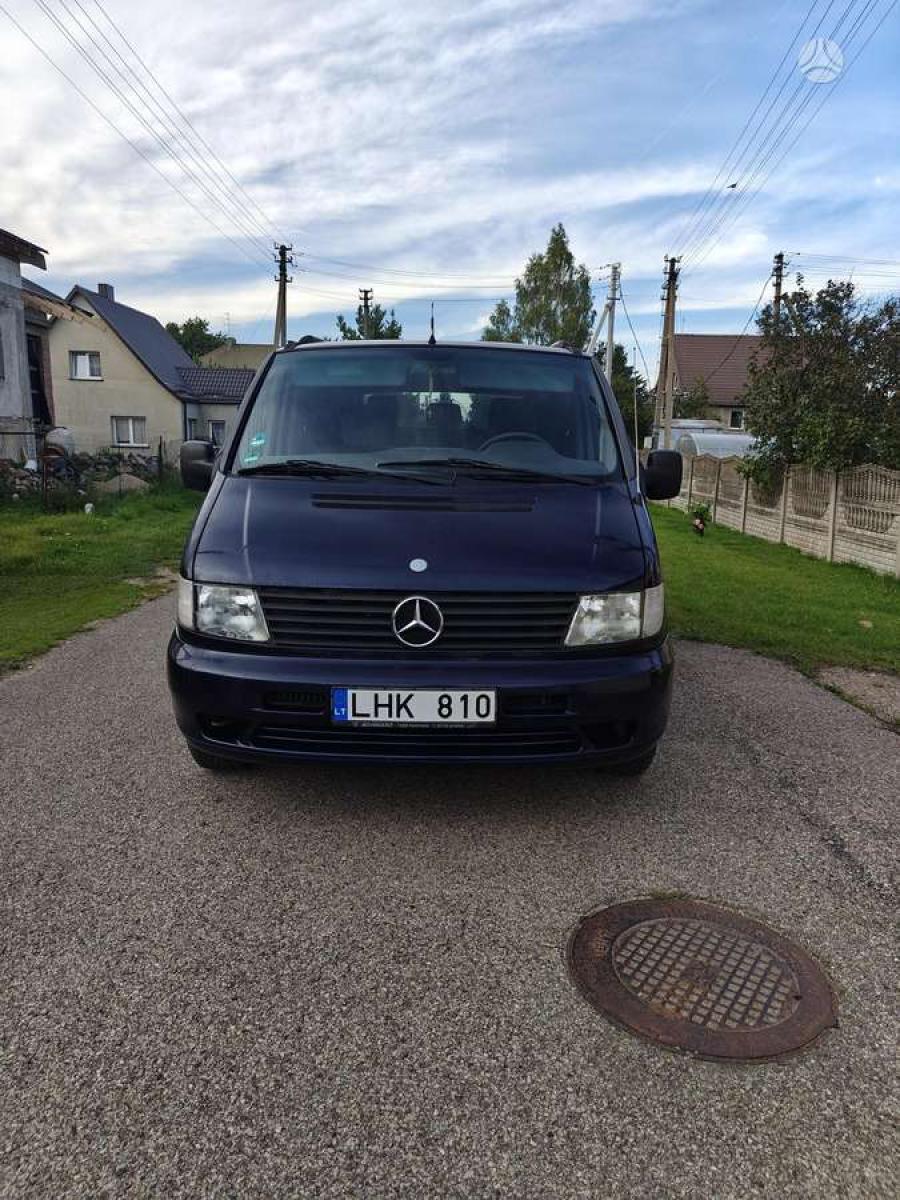 Zils Mercedes-Benz Vito 2002 Marijampole, ar dzinēja tilpumu 2.15 L un nobraukumu 258 tūkst. km par 3350 €, foto 3 vietnē AUTOMOTO.COM.LV