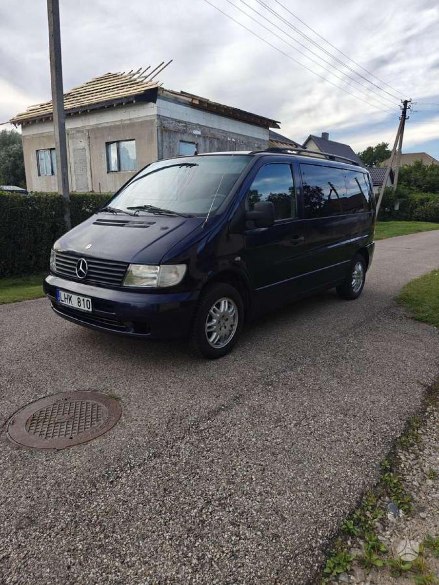 Zils Mercedes-Benz Vito 2002 Marijampole, ar dzinēja tilpumu 2.15 L un nobraukumu 258 tūkst. km par 3350 €, foto 4 vietnē AUTOMOTO.COM.LV