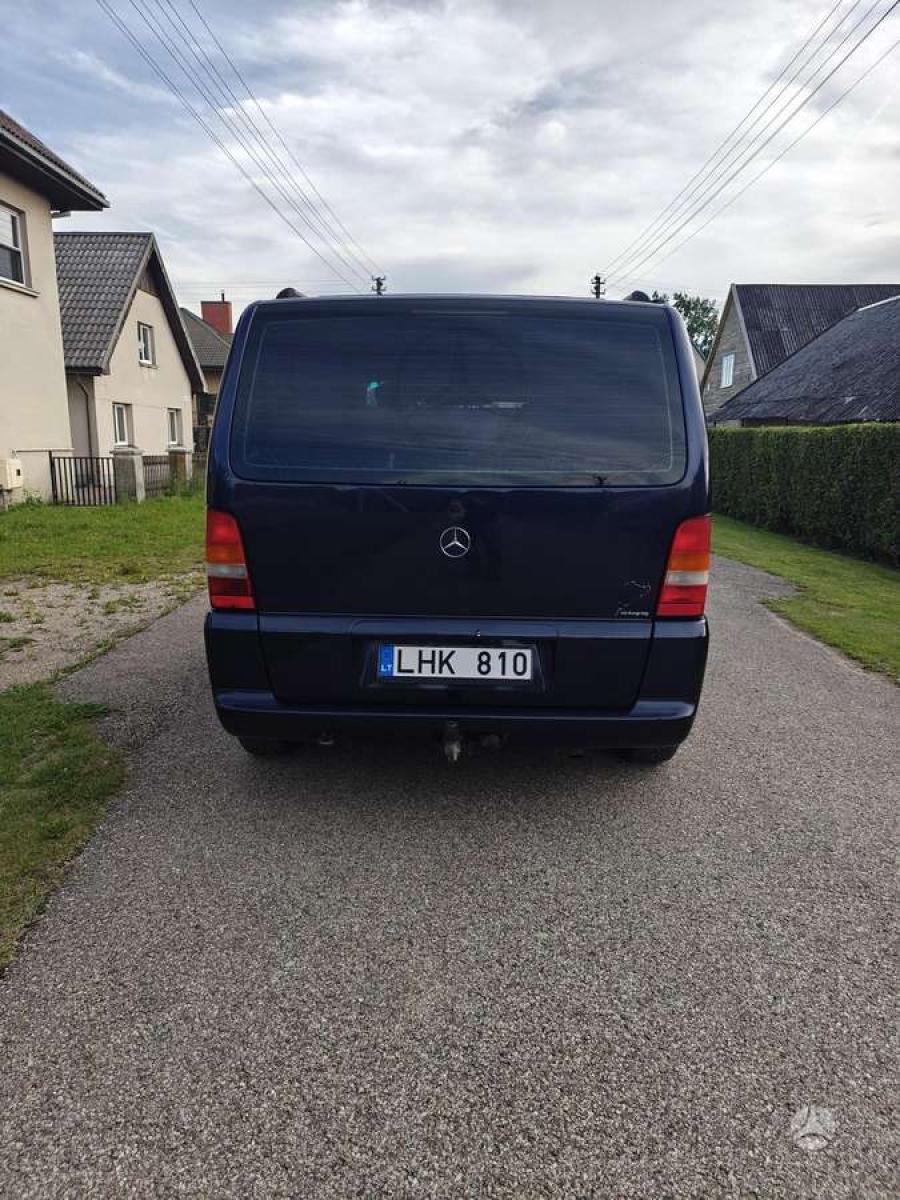 Zils Mercedes-Benz Vito 2002 Marijampole, ar dzinēja tilpumu 2.15 L un nobraukumu 258 tūkst. km par 3350 €, foto 6 vietnē AUTOMOTO.COM.LV