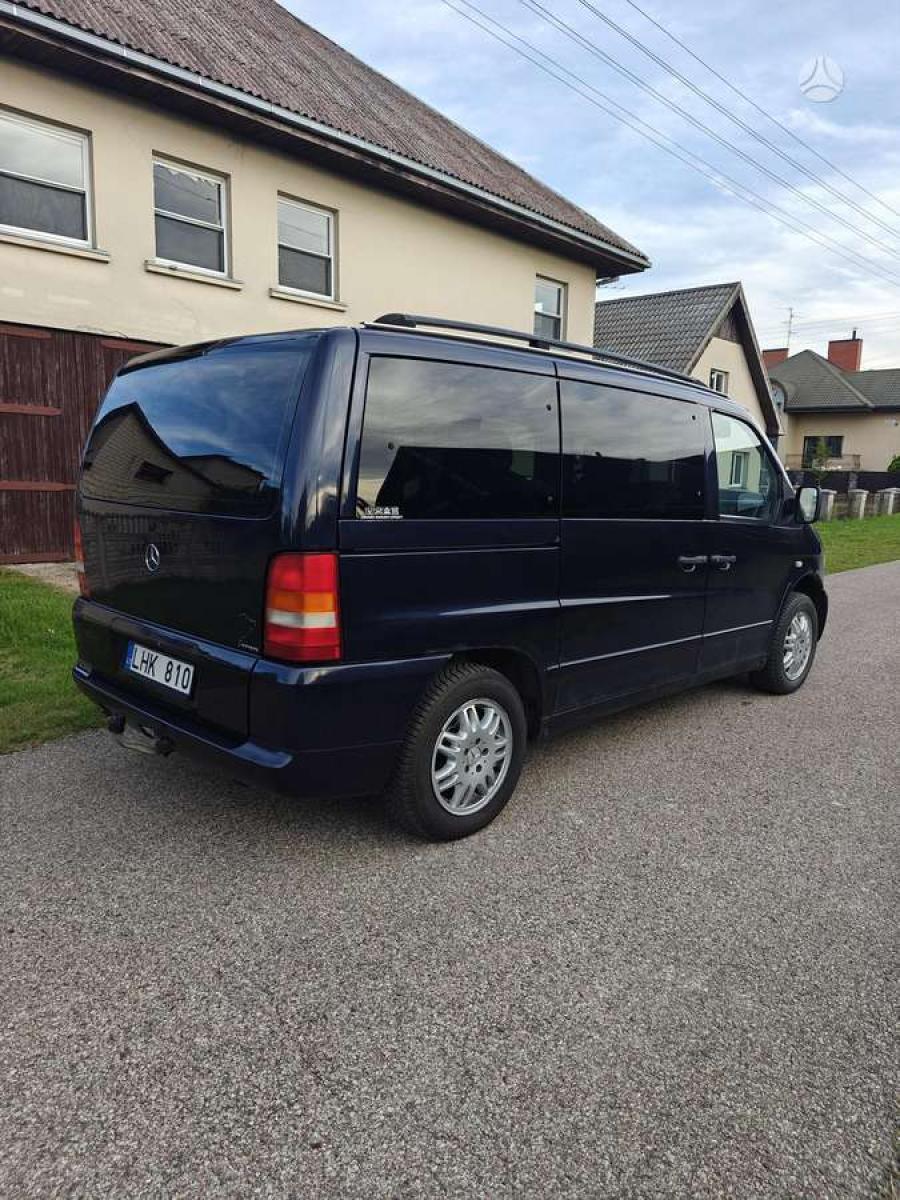 Zils Mercedes-Benz Vito 2002 Marijampole, ar dzinēja tilpumu 2.15 L un nobraukumu 258 tūkst. km par 3350 €, foto 7 vietnē AUTOMOTO.COM.LV
