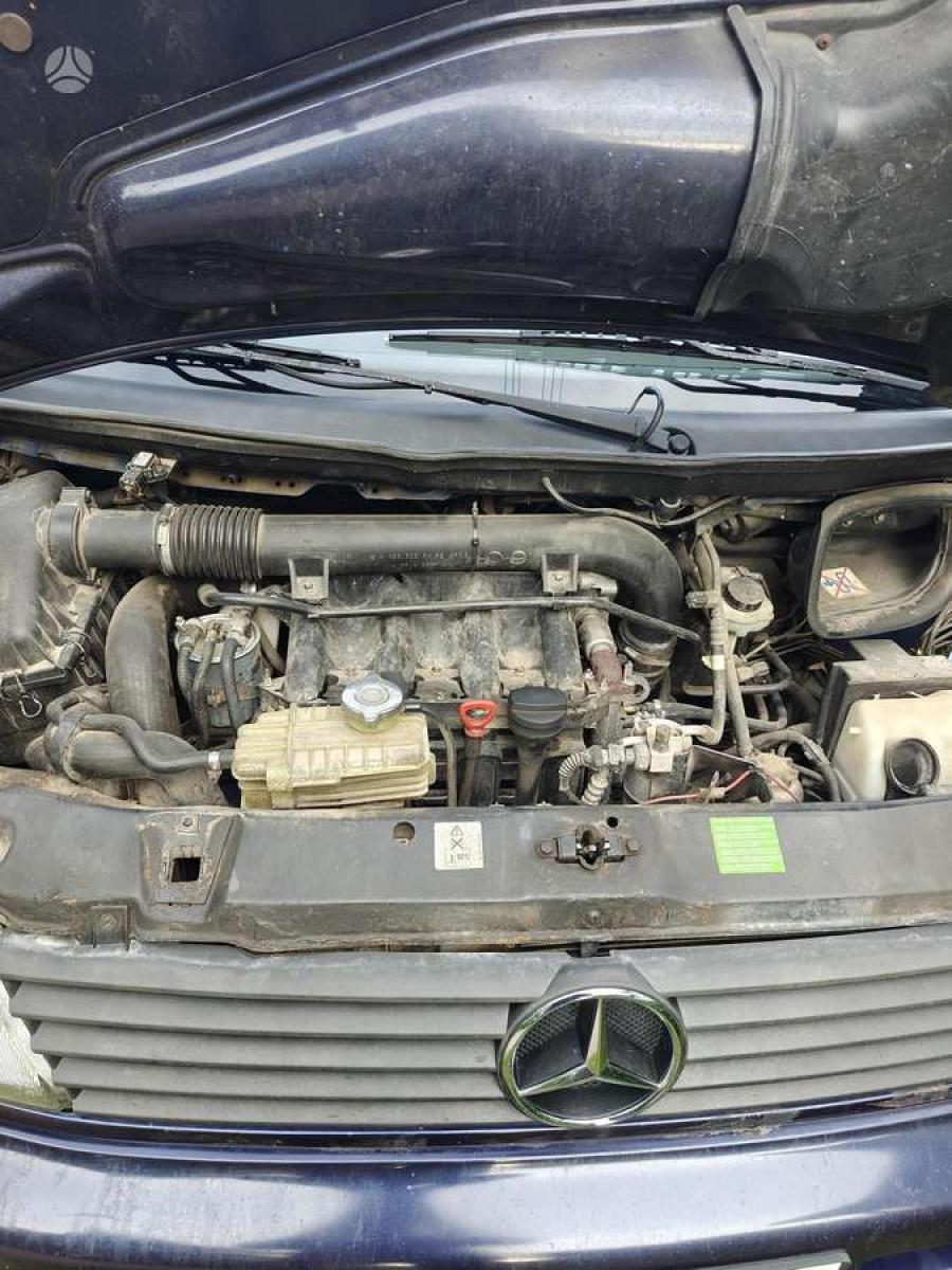 Zils Mercedes-Benz Vito 2002 Marijampole, ar dzinēja tilpumu 2.15 L un nobraukumu 258 tūkst. km par 3350 €, foto 13 vietnē AUTOMOTO.COM.LV