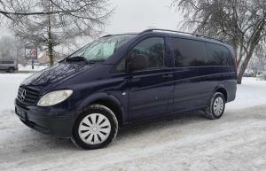 Blue Mercedes-Benz Vito 2004 in Siauliai, with an engine capacity of 2.20 L and mileage of 281 thousand km for 4650 €, photo  on AUTOMOTO.COM.LV