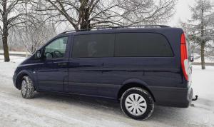 Blue Mercedes-Benz Vito 2004 in Siauliai, with an engine capacity of 2.20 L and mileage of 281 thousand km for 4650 €, photo 2 on AUTOMOTO.COM.LV