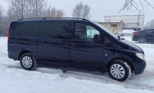 Blue Mercedes-Benz Vito 2004 in Siauliai, with an engine capacity of 2.20 L and mileage of 281 thousand km for 4650 €, photo 7 on AUTOMOTO.COM.LV