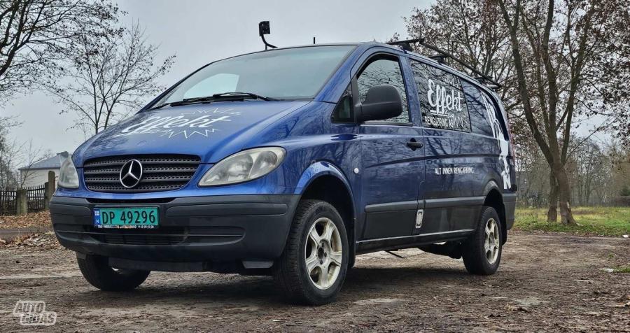 Zils Mercedes-Benz Vito 2007 Kauņa, ar dzinēja tilpumu 2.20 L un nobraukumu 419 tūkst. km par 2600 €, foto 1 vietnē AUTOMOTO.COM.LV