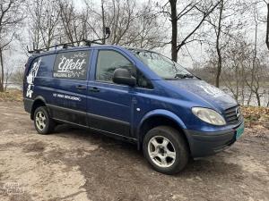 Blue Mercedes-Benz Vito 2007 in Kaunas, with an engine capacity of 2.20 L and mileage of 419 thousand km for 2600 €, photo 12 on AUTOMOTO.COM.LV