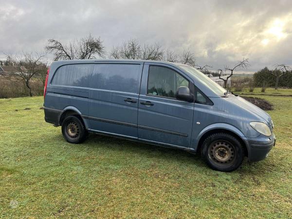 Blue Mercedes-Benz Vito 2007 in Alytus, with an engine capacity of 2.99 L and mileage of 449 thousand km for 3150 €, photo 3 on AUTOMOTO.COM.LV