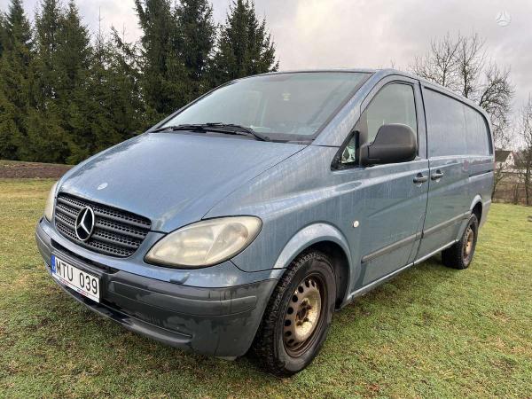 Blue Mercedes-Benz Vito 2007 in Alytus, with an engine capacity of 2.99 L and mileage of 449 thousand km for 3150 €, photo 7 on AUTOMOTO.COM.LV