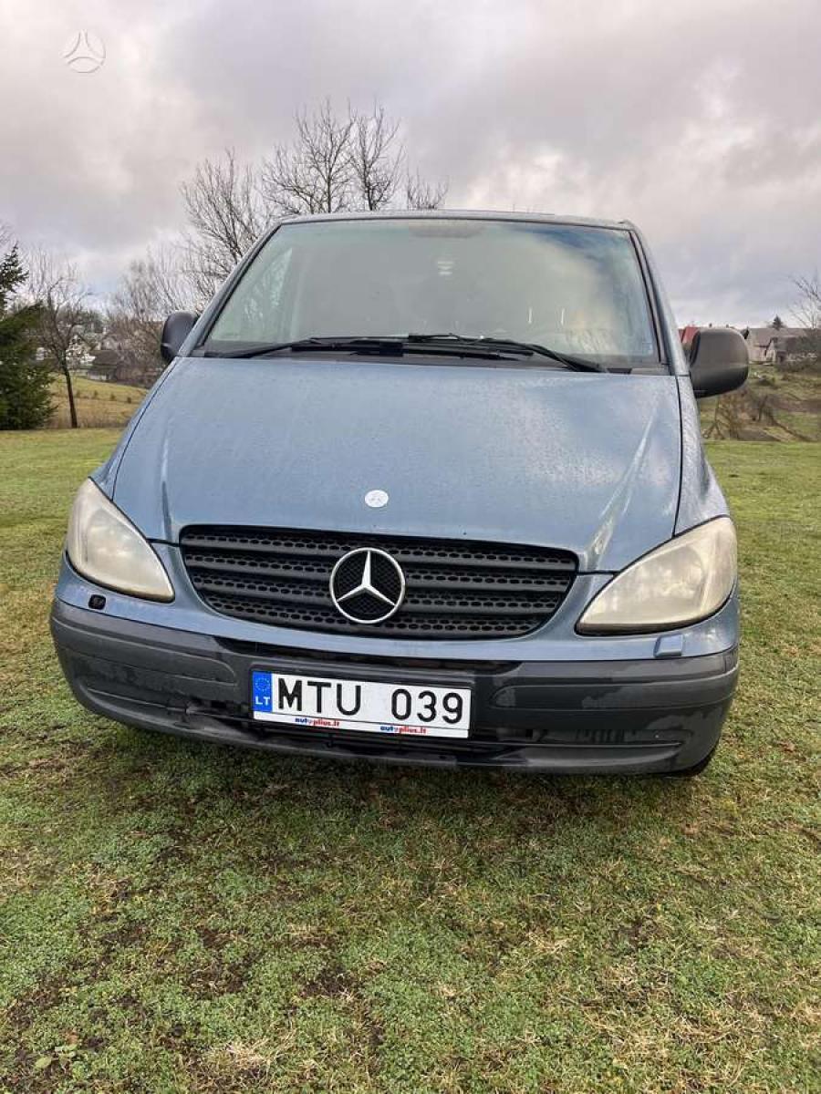 Zils Mercedes-Benz Vito 2007 Alīta, ar dzinēja tilpumu 2.99 L un nobraukumu 449 tūkst. km par 3150 €, foto 8 vietnē AUTOMOTO.COM.LV