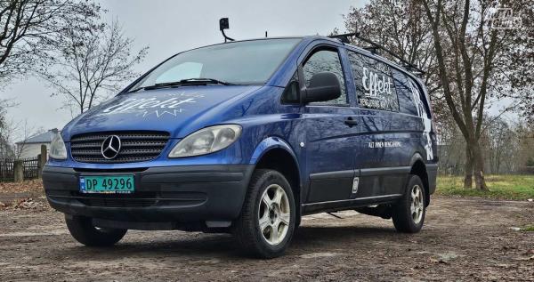 Blue Mercedes-Benz Vito 2007 in Kaunas, with an engine capacity of 2.20 L and mileage of 419 thousand km for 2500 €, photo 1 on AUTOMOTO.COM.LV