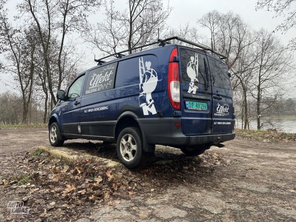 Blue Mercedes-Benz Vito 2007 in Kaunas, with an engine capacity of 2.20 L and mileage of 419 thousand km for 2500 €, photo 3 on AUTOMOTO.COM.LV