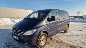 Blue Mercedes-Benz Vito 2007 in Kaunas, with an engine capacity of 2.15 L and mileage of 376 thousand km for 3250 €, photo 3 on AUTOMOTO.COM.LV