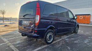 Blue Mercedes-Benz Vito 2007 in Kaunas, with an engine capacity of 2.15 L and mileage of 376 thousand km for 3250 €, photo 6 on AUTOMOTO.COM.LV