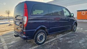 Blue Mercedes-Benz Vito 2007 in Kaunas, with an engine capacity of 2.15 L and mileage of 376 thousand km for 3250 €, photo 7 on AUTOMOTO.COM.LV
