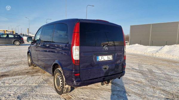 Blue Mercedes-Benz Vito 2007 in Kaunas, with an engine capacity of 2.15 L and mileage of 376 thousand km for 3250 €, photo 9 on AUTOMOTO.COM.LV