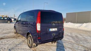 Blue Mercedes-Benz Vito 2007 in Kaunas, with an engine capacity of 2.15 L and mileage of 376 thousand km for 3250 €, photo 9 on AUTOMOTO.COM.LV