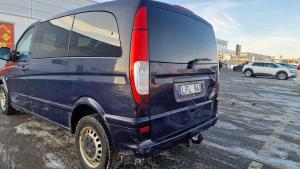 Blue Mercedes-Benz Vito 2007 in Kaunas, with an engine capacity of 2.15 L and mileage of 376 thousand km for 3250 €, photo 11 on AUTOMOTO.COM.LV
