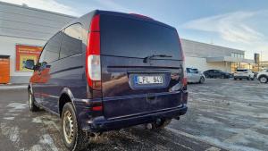Blue Mercedes-Benz Vito 2007 in Kaunas, with an engine capacity of 2.15 L and mileage of 376 thousand km for 3250 €, photo 12 on AUTOMOTO.COM.LV