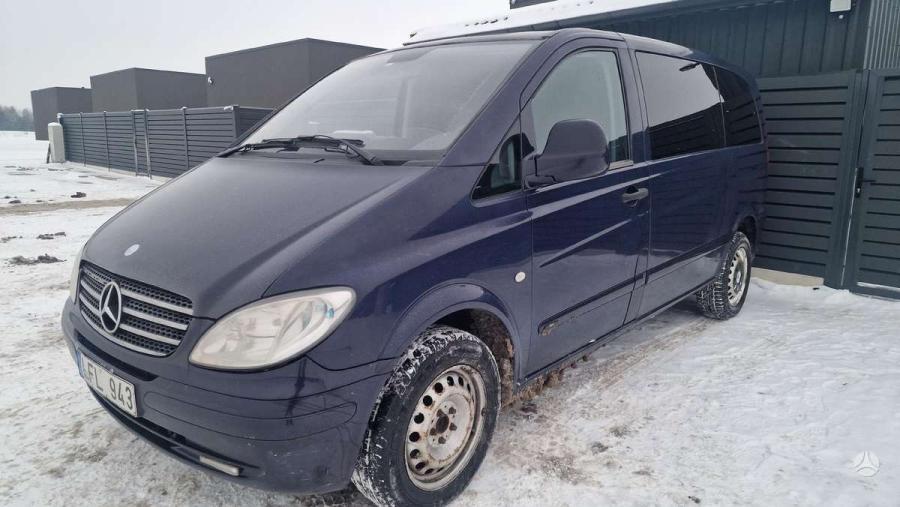 Zils Mercedes-Benz Vito 2007 Kauņa, ar dzinēja tilpumu 2.15 L un nobraukumu 376 tūkst. km par 2650 €, foto 1 vietnē AUTOMOTO.COM.LV