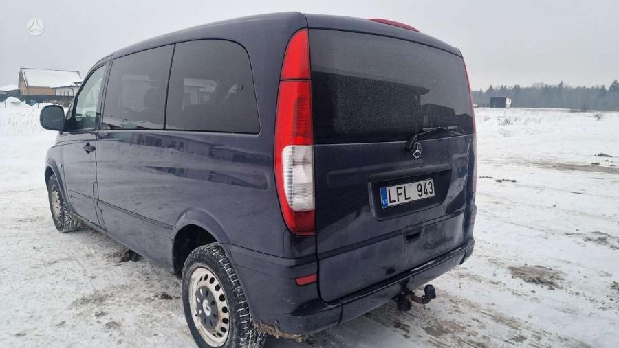 Zils Mercedes-Benz Vito 2007 Kauņa, ar dzinēja tilpumu 2.15 L un nobraukumu 376 tūkst. km par 2650 €, foto 2 vietnē AUTOMOTO.COM.LV