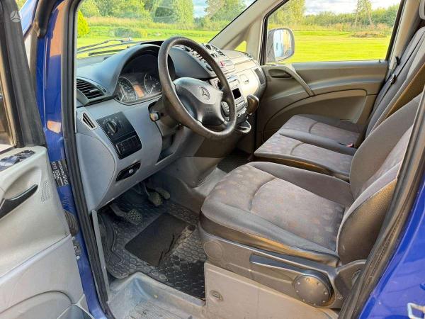 Zils Mercedes-Benz Vito 2008 Klaipėda, ar dzinēja tilpumu 2.14 L un nobraukumu 465 tūkst. km par 3870 €, foto 9 vietnē AUTOMOTO.COM.LV