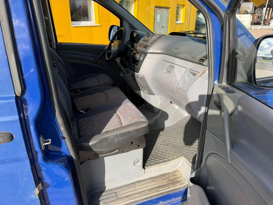 Zils Mercedes-Benz Vito 2008 Klaipėda, ar dzinēja tilpumu 2.14 L un nobraukumu 465 tūkst. km par 3870 €, foto 10 vietnē AUTOMOTO.COM.LV