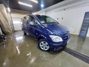 Blue Mercedes-Benz Vito 2010 in Klaipeda, with an engine capacity of 2.20 L and mileage of 294 thousand km for 3500 €, photo 3 on AUTOMOTO.COM.LV