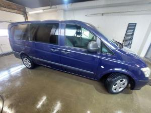 Blue Mercedes-Benz Vito 2010 in Klaipeda, with an engine capacity of 2.20 L and mileage of 294 thousand km for 3500 €, photo 4 on AUTOMOTO.COM.LV
