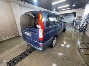 Blue Mercedes-Benz Vito 2010 in Klaipeda, with an engine capacity of 2.20 L and mileage of 294 thousand km for 3500 €, photo 5 on AUTOMOTO.COM.LV