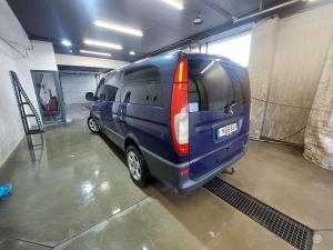 Blue Mercedes-Benz Vito 2010 in Klaipeda, with an engine capacity of 2.20 L and mileage of 294 thousand km for 3500 €, photo 6 on AUTOMOTO.COM.LV