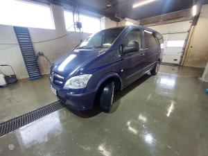 Blue Mercedes-Benz Vito 2010 in Klaipeda, with an engine capacity of 2.20 L and mileage of 294 thousand km for 3500 €, photo 8 on AUTOMOTO.COM.LV