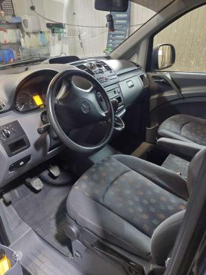 Blue Mercedes-Benz Vito 2010 in Klaipeda, with an engine capacity of 2.20 L and mileage of 294 thousand km for 3500 €, photo 10 on AUTOMOTO.COM.LV