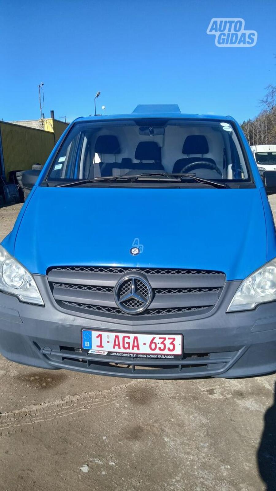 Zils Mercedes-Benz Vito 2011 Radviliškis, ar dzinēja tilpumu 2.10 L un nobraukumu 202 tūkst. km par 5900 €, foto 2 vietnē AUTOMOTO.COM.LV