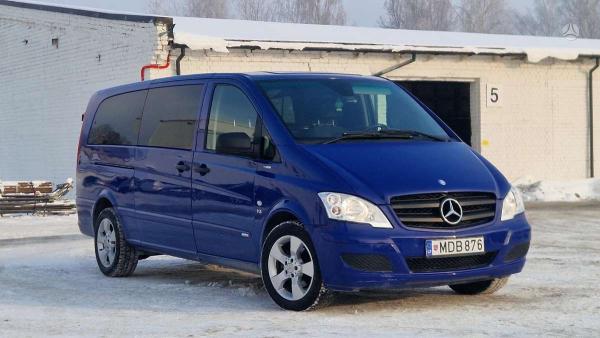 Zils Mercedes-Benz Vito 2014 Biržai, ar dzinēja tilpumu 3.00 L un nobraukumu 430 tūkst. km par 8300 €, foto 2 vietnē AUTOMOTO.COM.LV